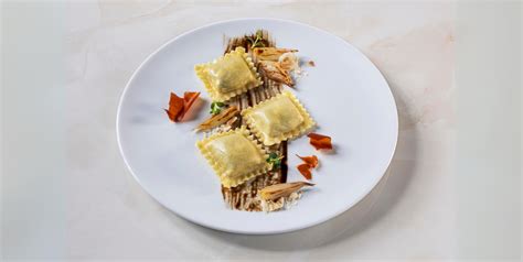 Scrigni® Filled With “squacquerone Di Romagna Dop” Cheese And Tricolor Chard The Artisanal