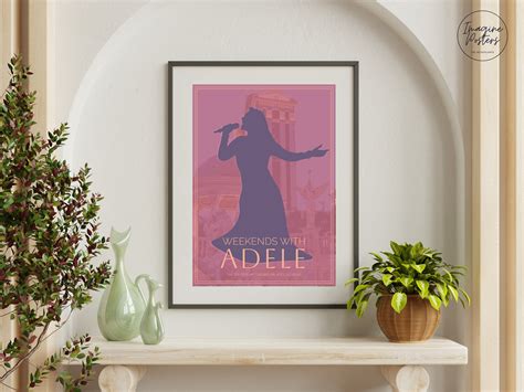 Adele Poster Las Vegas Weekends With Adele Poster Sold By Unsympathetic Melancholy Sku