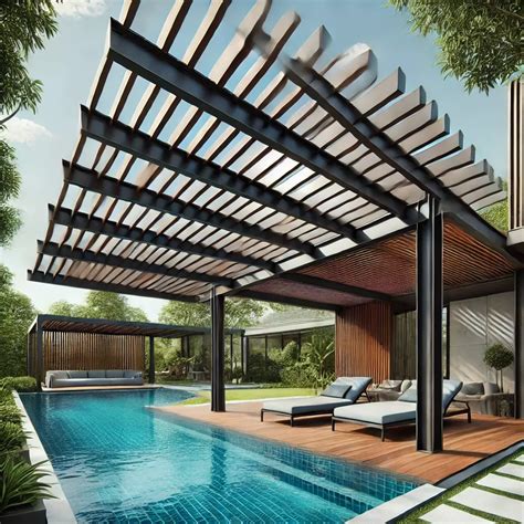 Pergola Over The Pool Pool Pergola Ideas Pergola Over Pool Outdoor