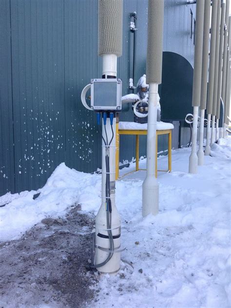 Beadedstream Permafrost Thaw Monitoring Ground Temperature To Assess