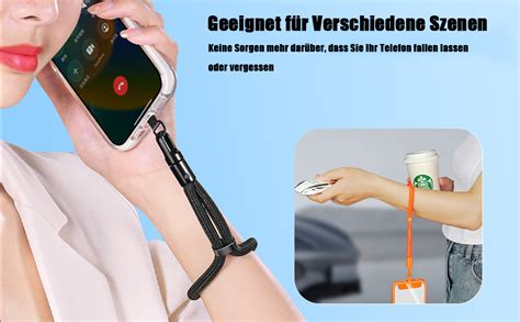 Newplenty Handykette Kurz Universal Verstellbar Handyanhänger