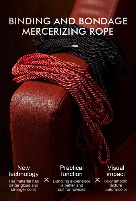 Bdsm Nylon Terughoudendheid 8m Japanse Gecombineerd Bondage Zachte Touw