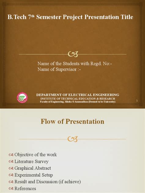 Btech 7th Semester Project Presentation Pdf Science Engineering