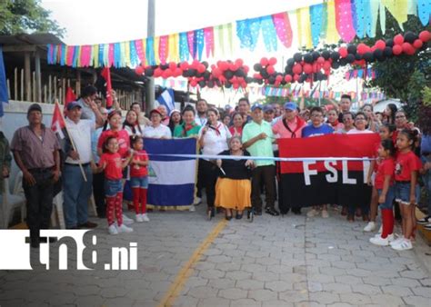 Barrio Sol De Libertad De Siuna Estrena 180 Metros De Calle Digna Tras