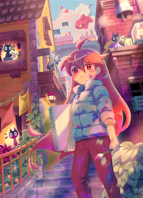 Madeline Celeste Drawn By Fuwamokomomentoufu Danbooru