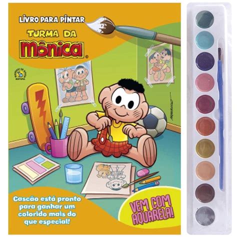Turma Da Mnica Pintar Pontofrio