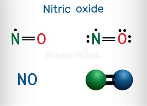 Nitric Oxide Nitrogen Monoxide No Molecule Structural Chemical