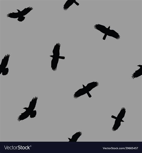 Crows Flying