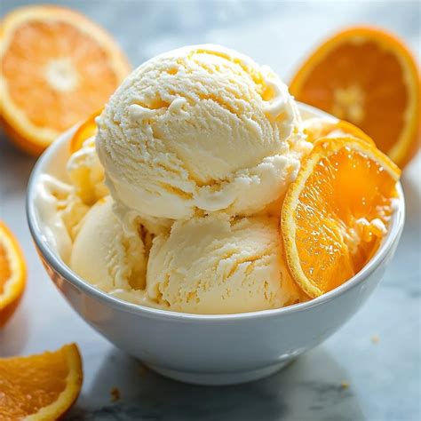 Orange Creamsicle Ice Cream