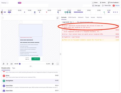 Introducing Session Replay From Sentry Bridge The Gap Between Code And Ux Product Blog • Sentry