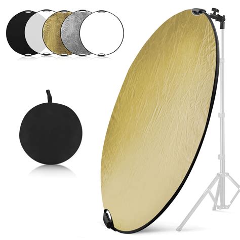 Wellmaking 43inch110cm Photography Light Reflector Portable Foldable