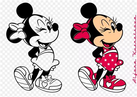 米妮卡通形象插画png图片素材下载图片编号4637878 Png素材网