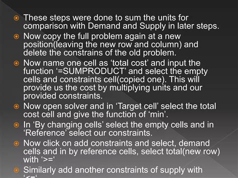 Computer Techniques For Optimization Of Cycle Of Operations Pptx Technology And Computing