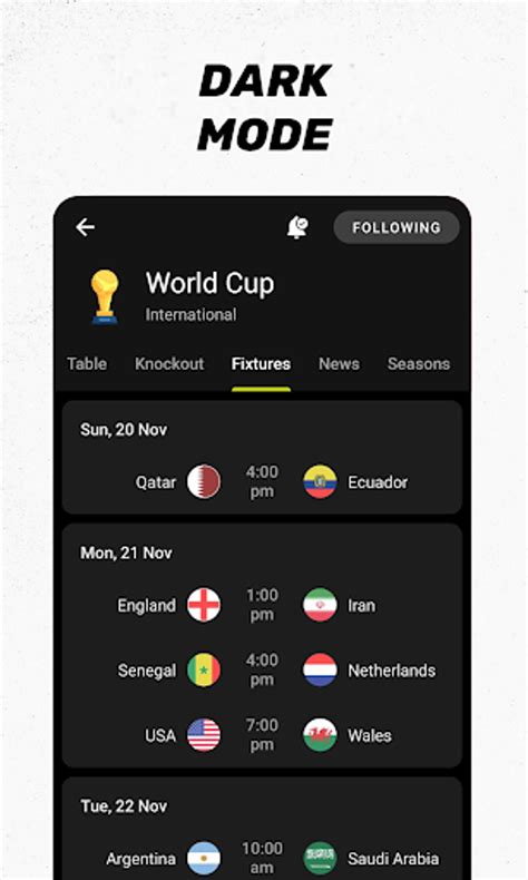 Fotmob Apk Para Android Descargar