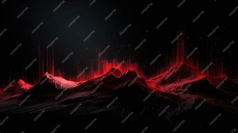 Premium Ai Image Captivating Visuals Immersive Dark Tonal Reds