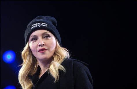 Madonna Touches Her Private Parts Poses Topless For Interview Magazine