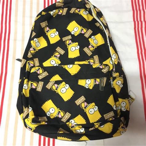[instocks] Bart Simpson Backpack Womens Fashion Bags And Wallets Backpacks On Carousell