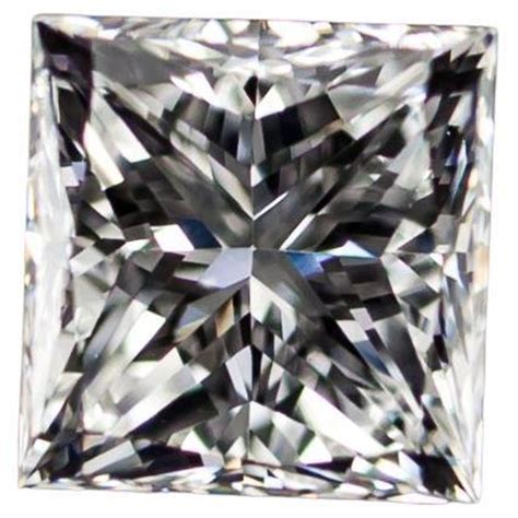 076 Carat Loose E Vs1 Princess Cut Diamond Gia Certified For Sale At