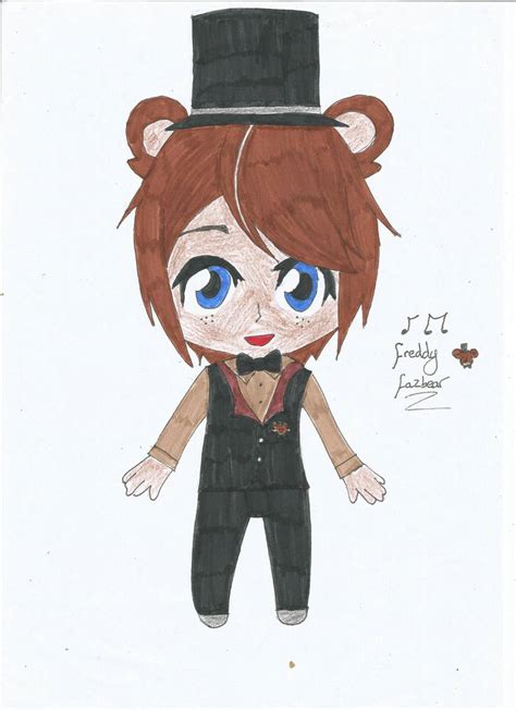 Fnaf Chibi Human Freddy Fazbear By Hideinbedroom On Deviantart