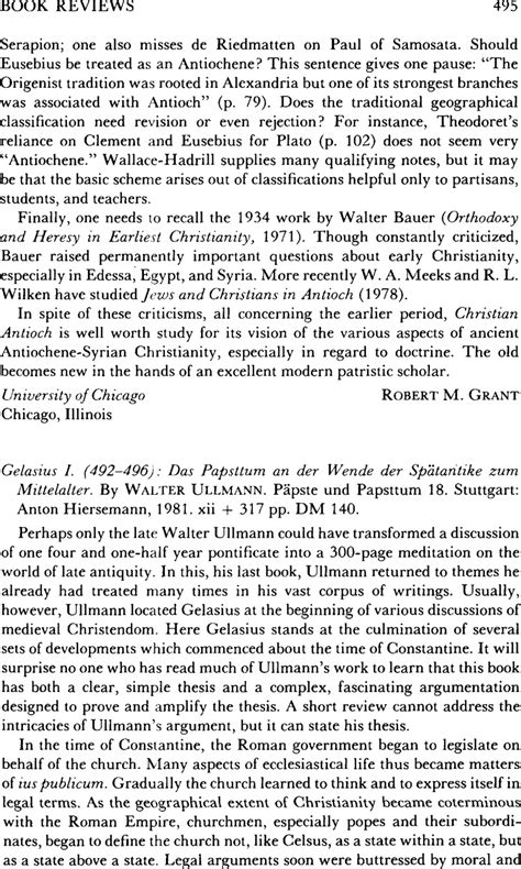Gelasius I 492 496 Das Papsttum An Der Wende Der Spätantike Zum Mittelalter By Walter