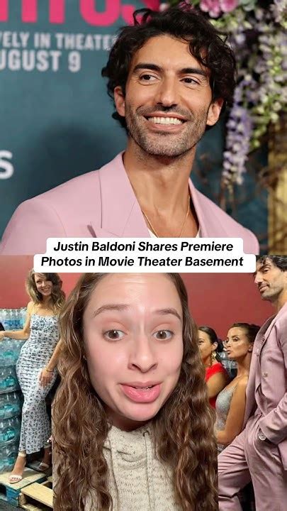 Photos Of Justin Baldoni In The Basement During The It Ends With Us