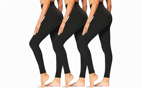 High Waisted Leggings 3 Pack For 14 At Amazon Free Stuff Finder