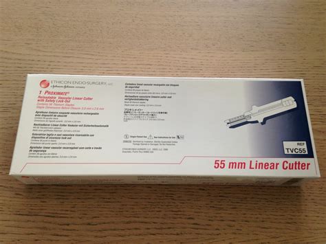 New Ethicon Tvc55 1 Proximate Reloadable Vascular Linear Cutter With