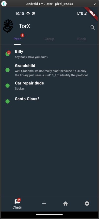 torx torx chat metadata safe tor chat library