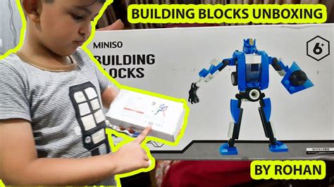 Building Blocks Roblocks Robot Toy Review Rohaans Play Time