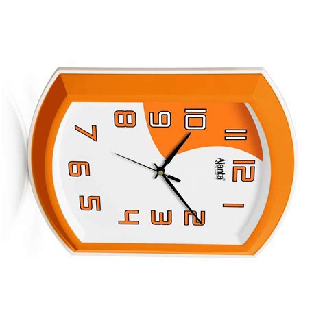 Analog Orange Wall Fancy Clocks At ₹ 330piece In Madurai Id 23755785348