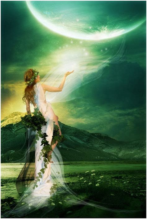 Celestial Nymph By Inertiak On Deviantart Fantasy Pictures World Of Fantasy Fantasy