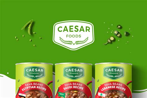 Caesar Foods Logo Packaging On Behance