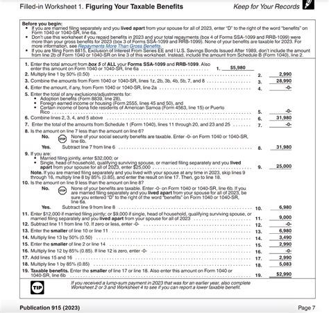 Social Security Taxable Income Worksheet Super Star Worksheets