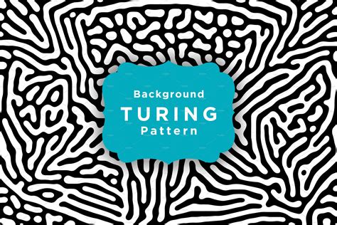 Turing Pattern Background Graphic Patterns ~ Creative Market