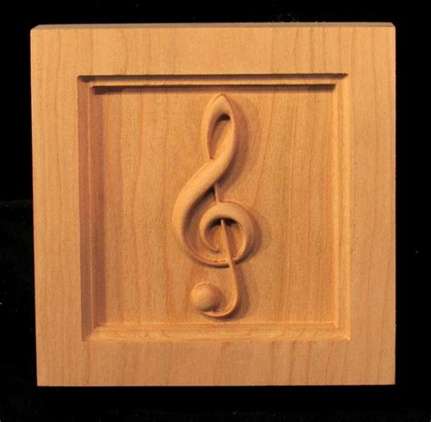 Treble Clef Musical Note Block Custom Blocks And Onlays
