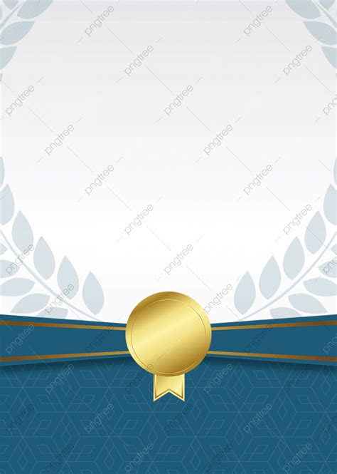 Fashion Advanced Certificate Background Wallpaper Image For Free