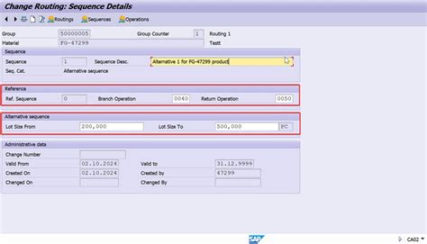 Routing Alternative Sequence And Parallel Sequence In Sap Yogananda M