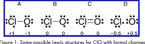 Clo Lewis Structure