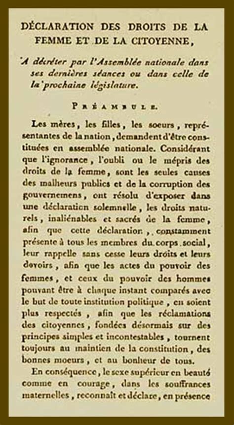 Olympe De Gouges Teacher Curator