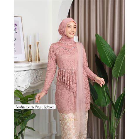 Jual Nadia Extra Payet Kebaya Pre Order Shopee Indonesia