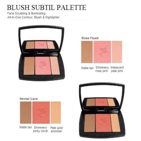 Bảng Phấn Lancome 3in1 Blush Subtil Palette 126 Nectar Lace Tạo Khối