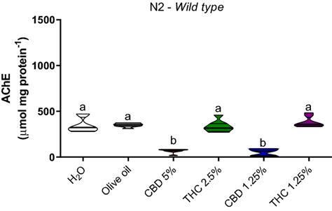 Acetylcholinesterase Ache Activity In C Elegans Wild Type Strain Download Scientific Diagram