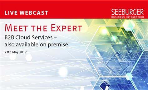 Seeburger On Linkedin B2b Cloud Services Also Available On Premises