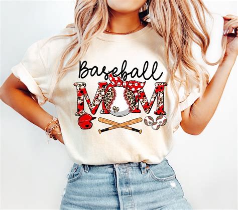 Baseball Mom Sublimation Baseball Png Baseball Mama Png Baseball Mom