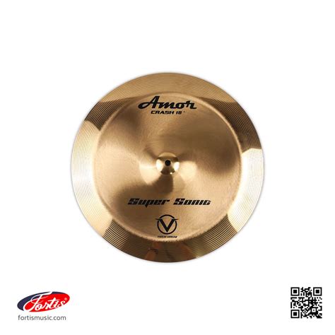 ฉาบกลองชุด Amor Super Sonic ขนาด 18 นิ้ว