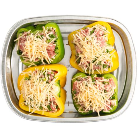 Sprouts Farmers Market Grass Fed Beef Stuffed Peppers Meal Same Day