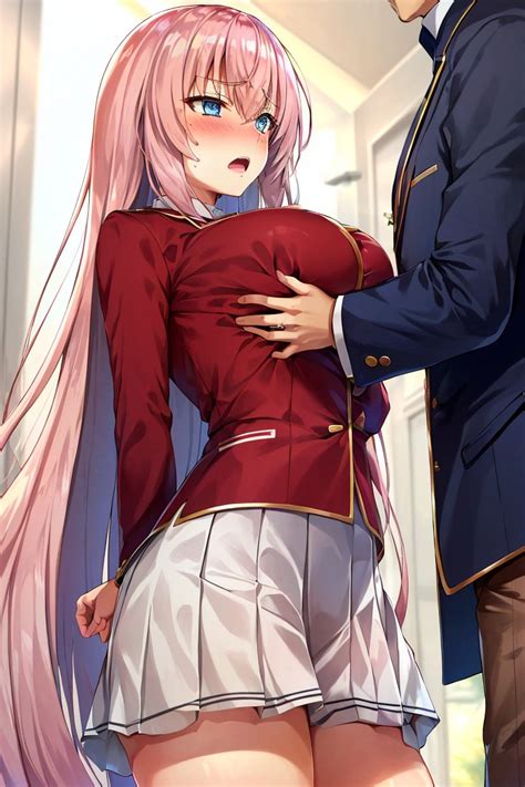 Rule 34 Ai Generated Boobs And Butt Pose Classroom Classroom Of The Elite Ichinose Honami