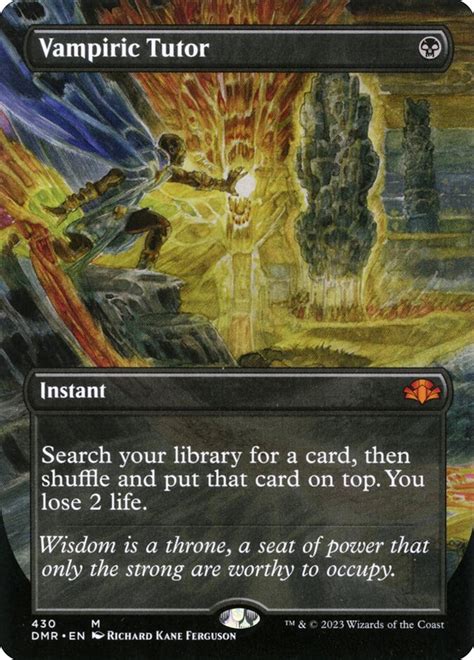 Vampiric Tutor · Commander Legends Cmr 156 · Scryfall Magic The