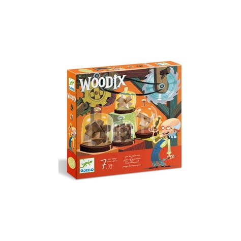 Jeu De Patience Woodix Casse Tête Djeco