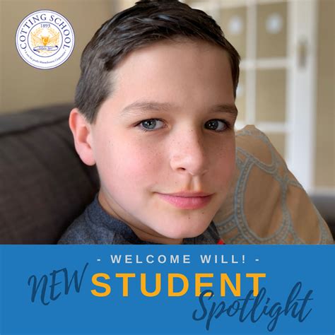 Cotting School Meet Will New To Cotting School This